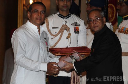 PHOTOS Paresh Rawal Ruskin Bond Leander Paes Awarded Padma Shri PHOTOS Paresh Rawal Ruskin Bond Leander Paes Awarded Padma Shri