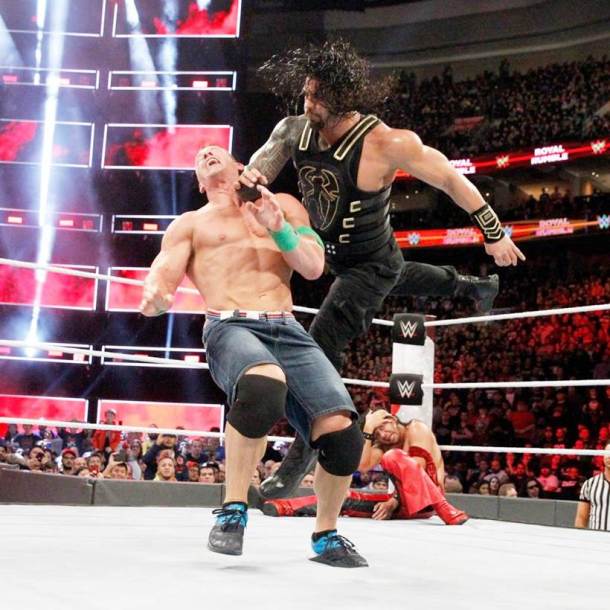 Photos Wwe Royal Rumble 2018 Asuka Shinsuke Nakamura Win Royal