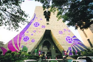 Wrap around Games building to stay | Delhi News - The Indian Express