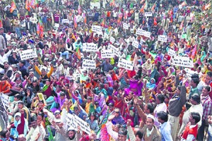 Price rise protest: BJP leaders court arrest | Chandigarh News - The ...