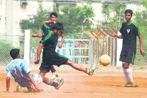 Football: wins for Black Hawks,Sangam | Pune News - The Indian Express