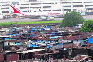 Delay likely in rehabilitation of slumdwellers on airport land | Mumbai ...