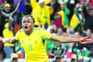 Tshabalala screamer leaves SA hoarse News Archive News - The Indian Express