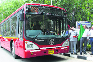 Now,hop on to a red bus for a cool ride | Chandigarh News - The Indian ...