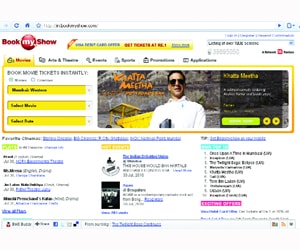 Bookmyshow.com offers movies for just Re 1 | News Archive News - The ...