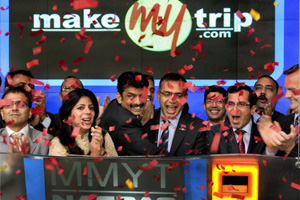 MakeMyTrip valuation doubles after the US debut | Business News - The ...
