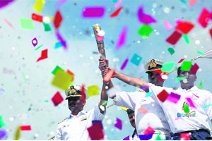 Queen s Baton arrives in city | Mumbai News - The Indian Express