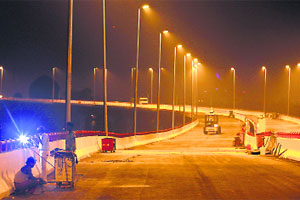Barapullah elevated road to open in mid-November | Delhi News - The ...