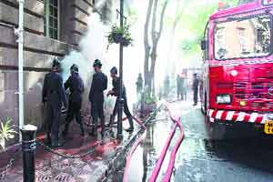 Fire in canteen of Bombay House,3 dead | Cities News - The Indian Express