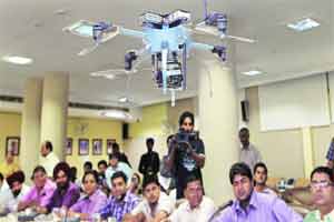 UAV: City police spread wings with Golden Hawk | Chandigarh News - The ...