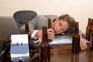 Too much work can make you alcoholic! | Health News - The Indian Express