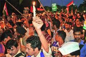 Candle light march in memory of victims | Mumbai News - The Indian Express