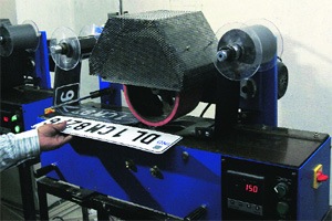 From today,Delhi starts fastening secure number plates on new vehicles ...