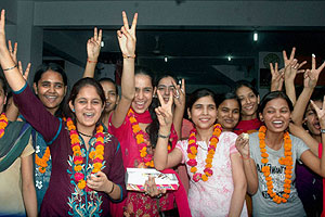 UP board: Girls outperform boys in class 12th results | India News ...