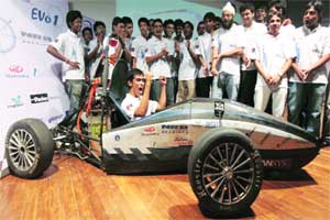 IIT-B students vroom into circuit with electric race car | Mumbai News ...