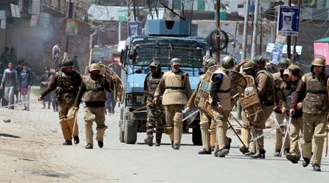 Handwara: Three security force bunkers removed from market | India News ...