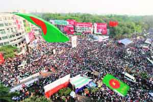 Indian artiste composes for Bangladesh’s Shahbagh movement | India News ...