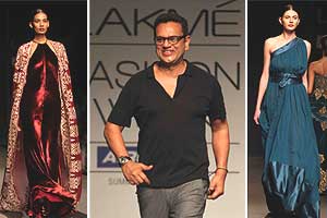 Designer Naeem Khan makes debut at Lakme Fashion Week | India News ...