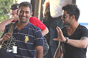 After India’s stupendous series win against Australia,M S Dhoni rides ...