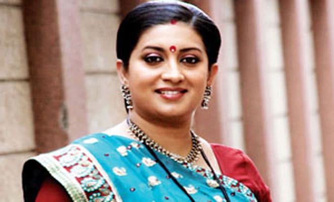 People talking about change in power at the Centre: Smriti Irani ...