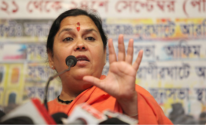 Uma Bharti may contest Lok Sabha election from Amroha in UP | Political ...