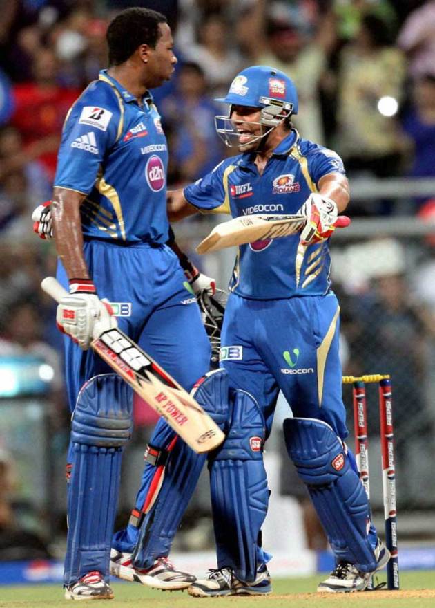 IPL 6: Pollard’s whirlwind knock helps Mumbai Indians beat Hyderabad ...