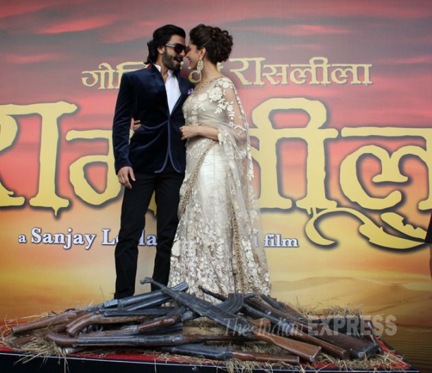 ‘Ram Leela’ first look: Ranveer,Deepika and their sizzling chemistry ...