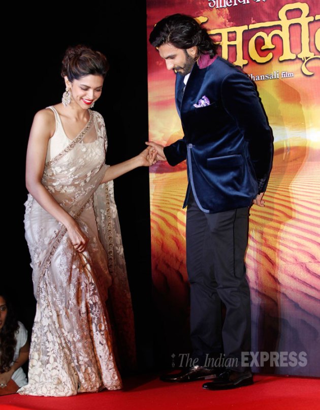 ‘Ram Leela’ first look: Ranveer,Deepika and their sizzling chemistry ...