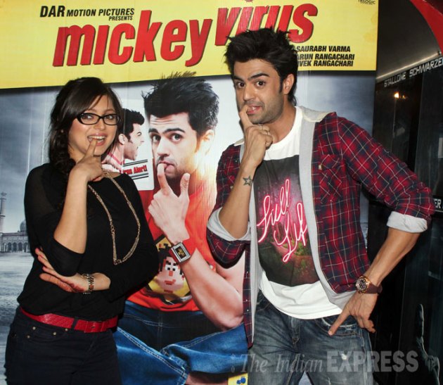 Lauren,Drashti Dhami watch Manish Paul’s ‘Mickey Virus’ | Entertainment ...