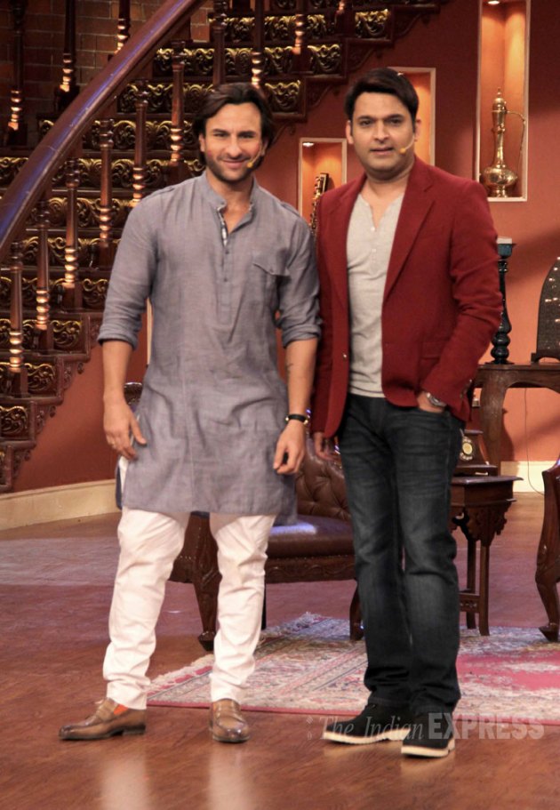 Gutthi is back,romances ‘Bullett Raja’ Saif Ali Khan on ‘Comedy Nights ...