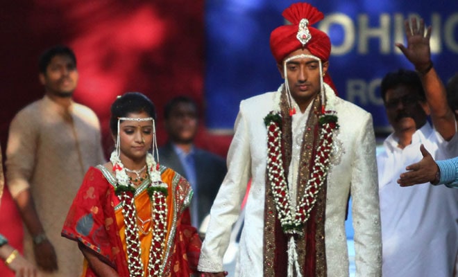 Disgraced Ankeet Chavan ties knot with Neha Sambari in low-key ceremony ...