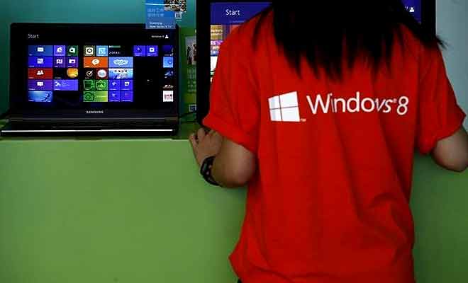 Microsoft Windows unveils touch-enabled Windows 8 operating system ...