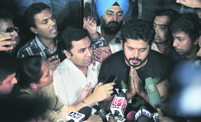 All I want to do is go home and be with my family,says Sreesanth | News ...