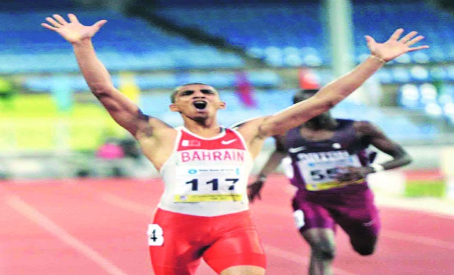 Without formal coaching Bahrain s teen star sprints his way to silver ...