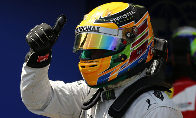 Man on mission Lewis Hamilton tops German Grand Prix qualifying meet ...