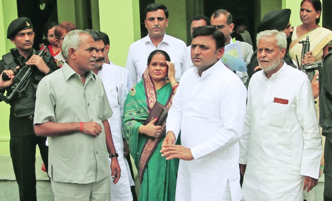 SP inducts Kushwaha s wife,brother,draws fire | News Archive News - The ...