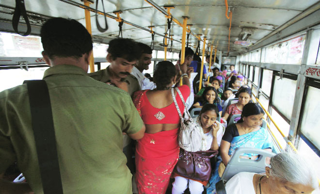 Safety first: PMPML to allow women to board buses from front door only ...