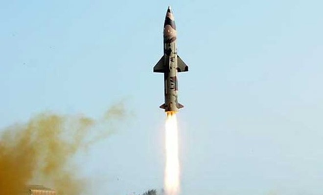 India successfully test-fires nuclear capable Prithvi-II missile ...