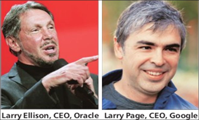 Larry vs Larry: Oracle’s Ellison says Google’s Page acted ‘evil’ | News ...