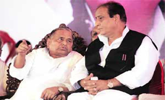 In gesture of pacification,Mulayam says Azam Khan can never be upset ...