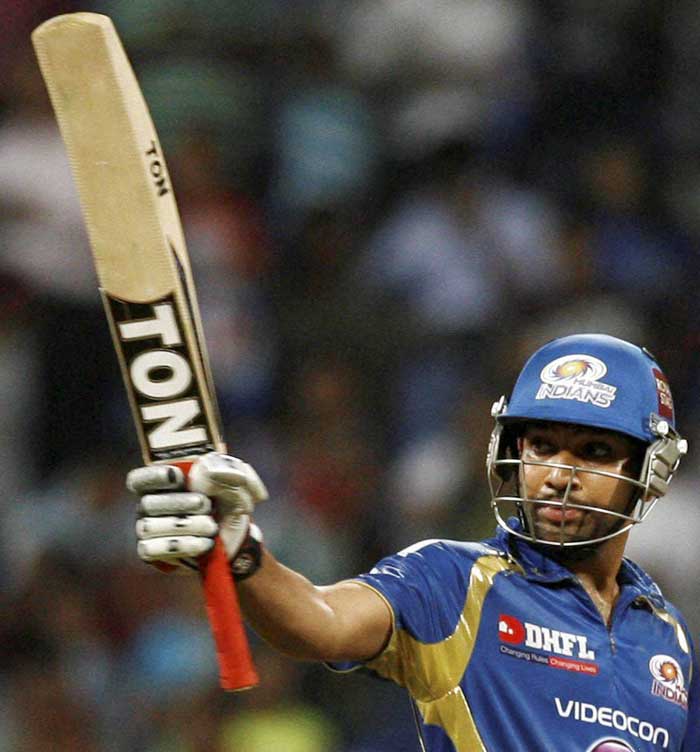 IPL 6: Rohit Sharma guides Mumbai Indian to 4-run victory over Kings XI ...