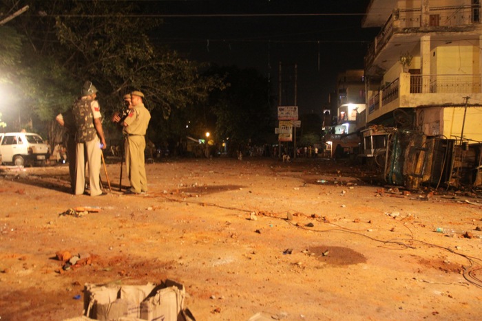 Communal clash in West Delhi leaves many injured | Picture Gallery ...