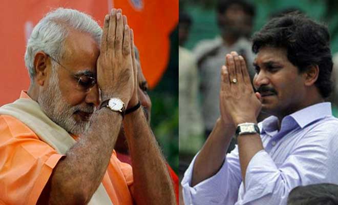 Jaganmohan Reddy praises Modi,urges him to build a secular platform ...