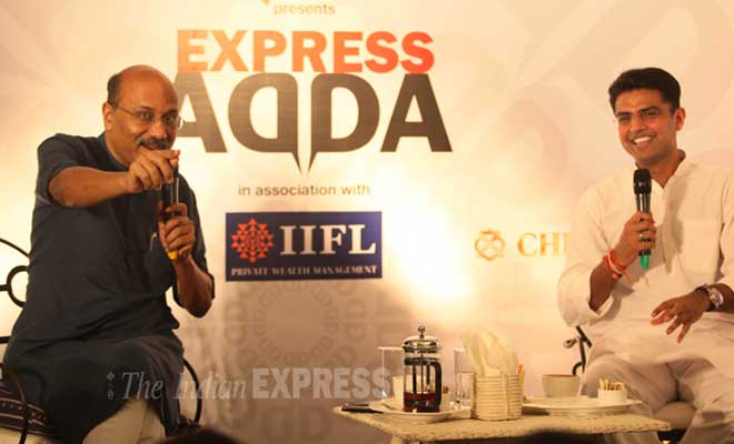 Express Adda with Sachin Pilot: 8217;30 years ago, profit was seen as ...