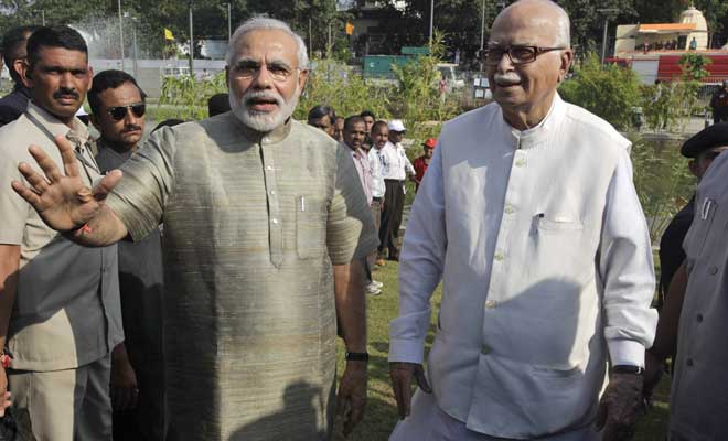 L K Advani says he will be happy if Narendra Modi becomes Prime ...