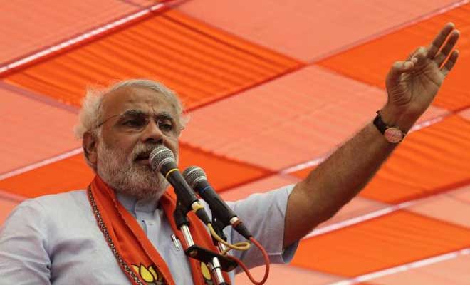 11 trains,30 feet dynamic screen as backdrop for Narendra Modi’s Bihar ...