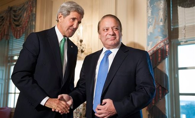 Sharif meets Kerry,Congress requested to resume security assistance to ...