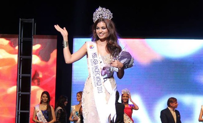 Srishti Rana’s Miss Asia Pacific crown seized at airport ...