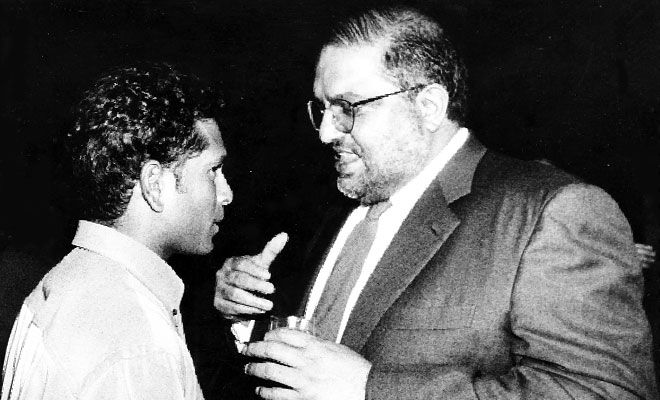 The man behind the master: How Sachin8217;s first agent helped him earn ...