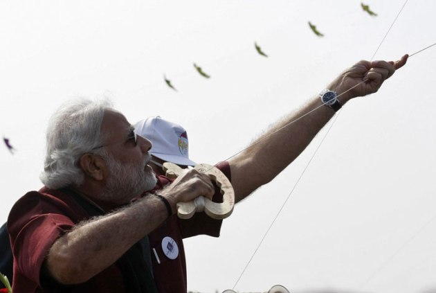 Narendra Modi inaugurates International Kite Festival in Gujarat ...